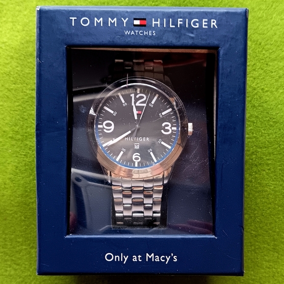 Tommy Hilfiger | Accessories | Tommy Hilfiger Chrome Watch | Poshmark